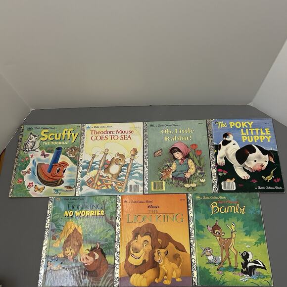 Little Golden Book | Other | Vintage Little Golden Book Scuffy Theodore ...